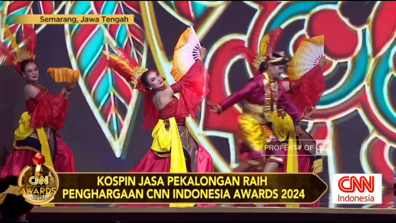 Kospin Jasa Pekalongan Raih Penghargaan CNN Indonesia Awards 2024 - YouTube