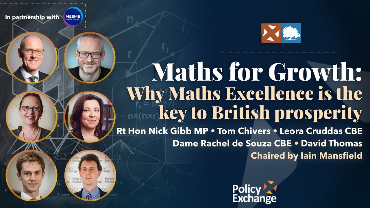 Maths for Growth: Why Maths Excellence is the key to British prosperity ...