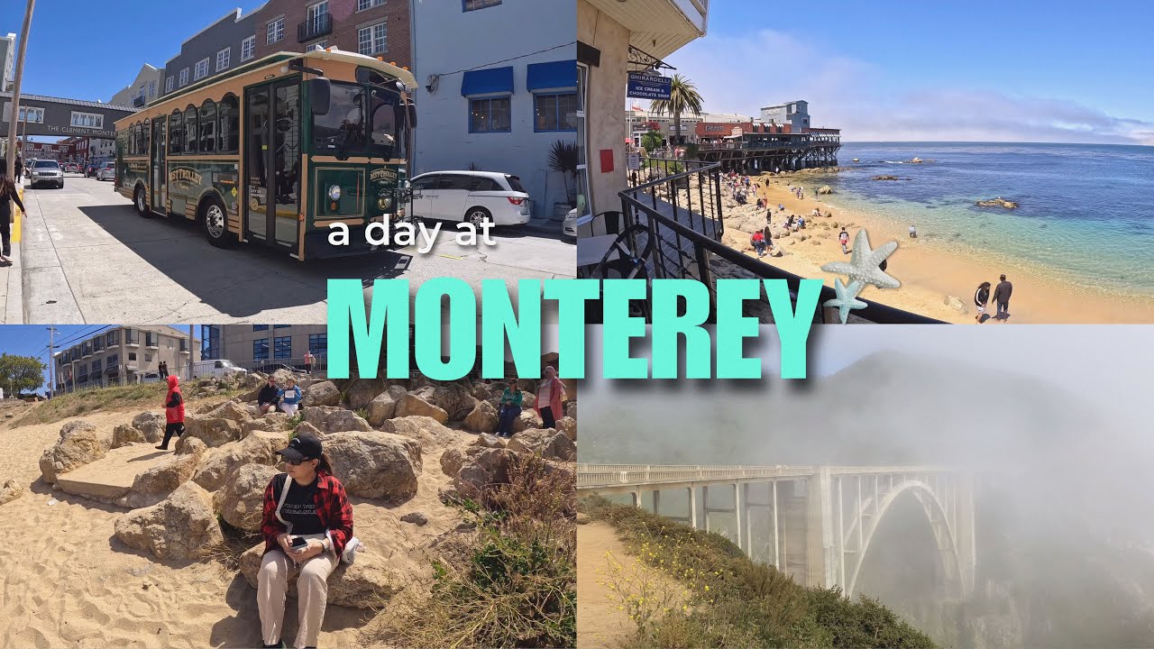 [🇺🇸 VLOG EP.2] Day in my life at MONTEREY•BIXBY BRIDGE•MONTEREY BAY ...