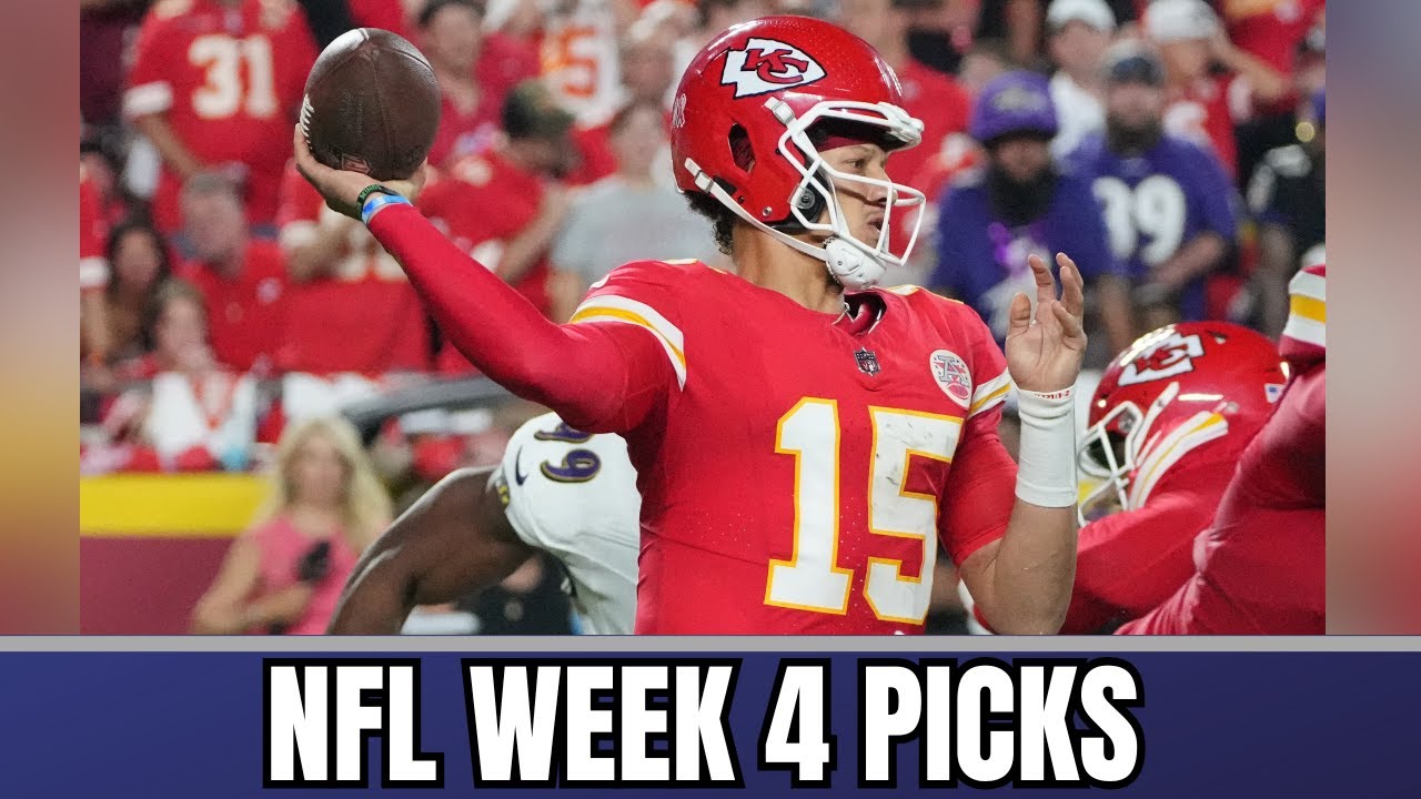 NFL Week 4 Picks & Best Bets | WST Winners - YouTube