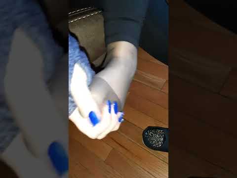 My Wife's Perfect Stocking Feet ‼️She loves to Tease‼️