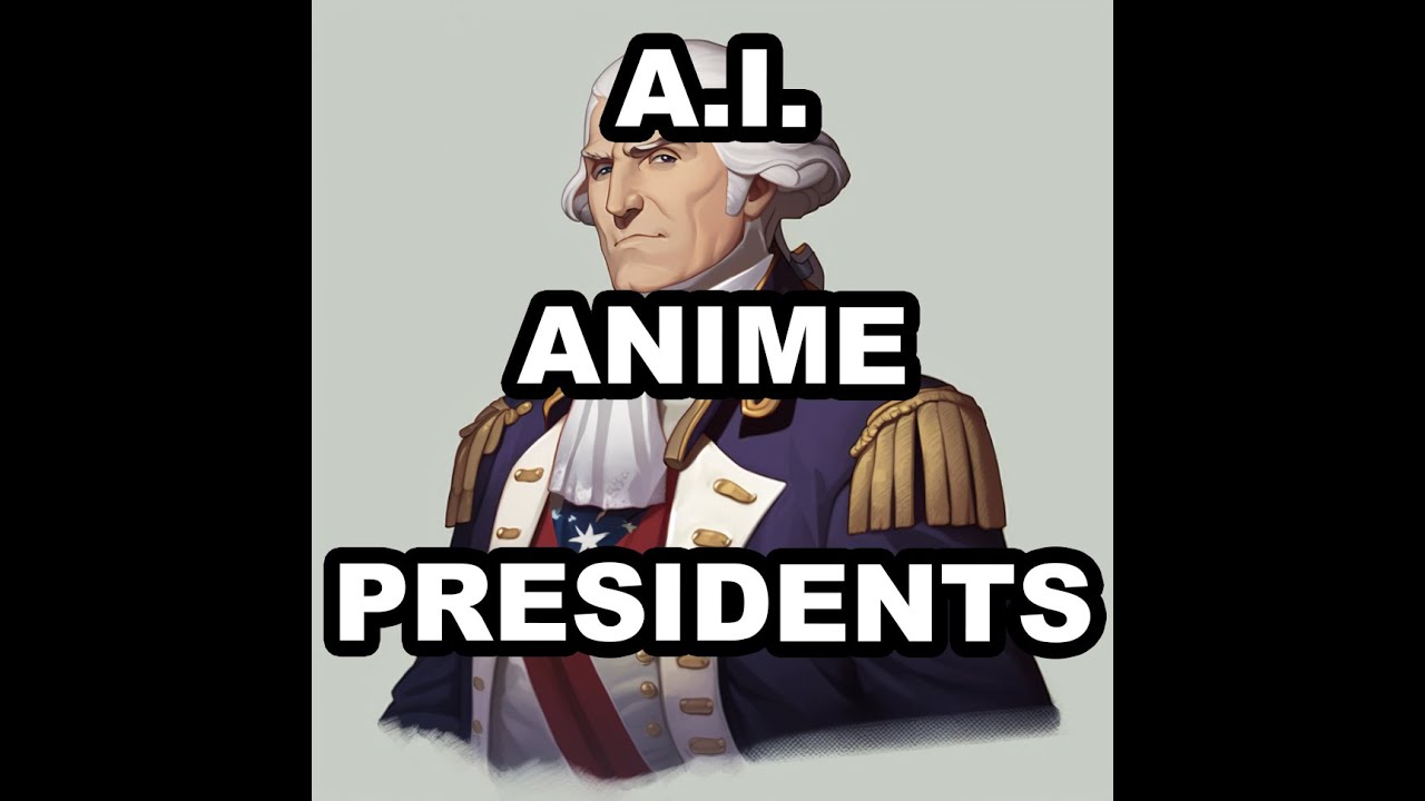Every U.S. President according to an anime A.I. art program - YouTube