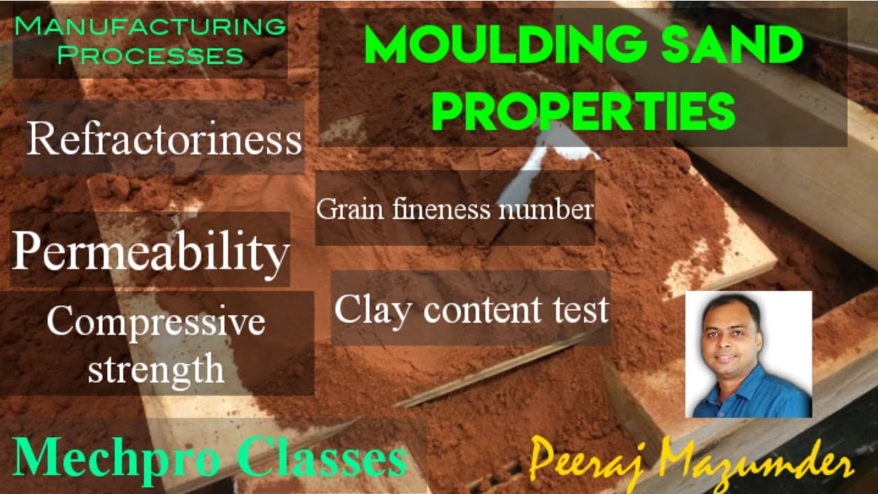 Moulding sand properties | Metal casting | Manufacturing Processes ...