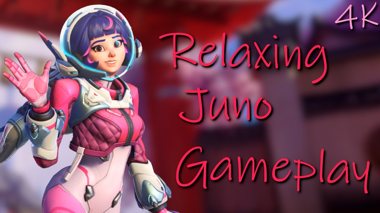 Relaxing Juno Gameplay | 4K - OW2 - YouTube