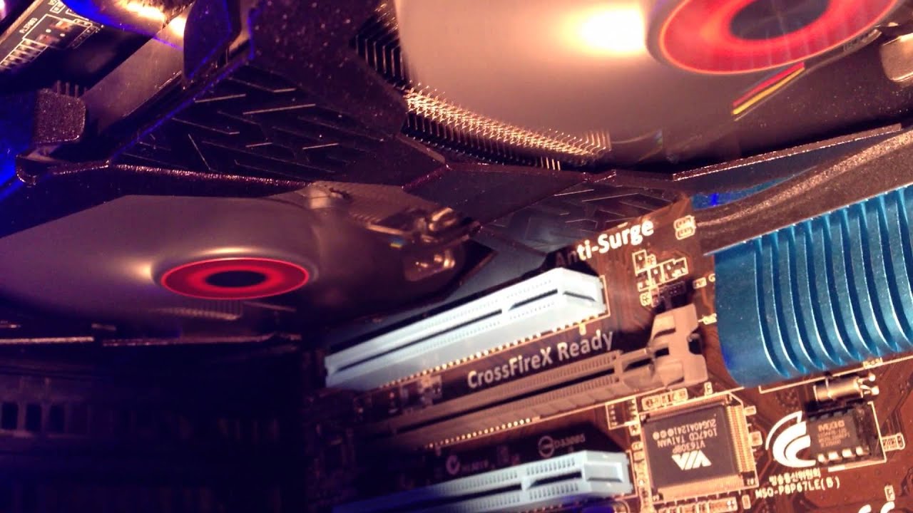 Asus Strix GTX 970 only one fan spins - YouTube