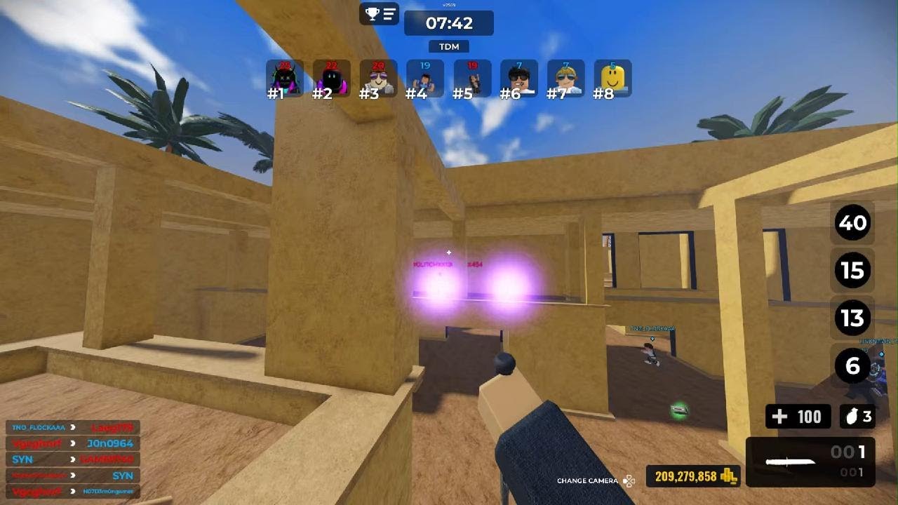 New gunfight arena melee Upd & Ui - YouTube