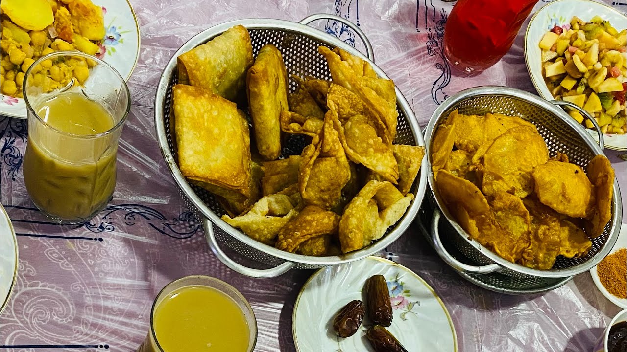 1st ramzan aftari preparation - YouTube