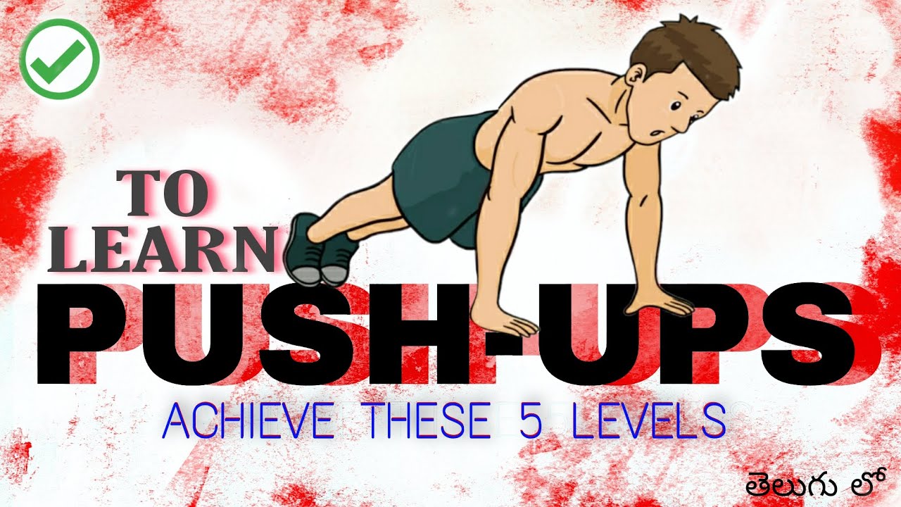 How to learn Pushups as a Beginner - YouTube