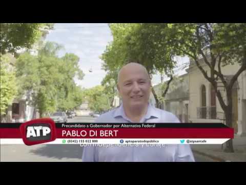 Pablo Di Bert - Precandidato a gobernador (Alternativa Federal) - ATP 22 04 19 - YouTube