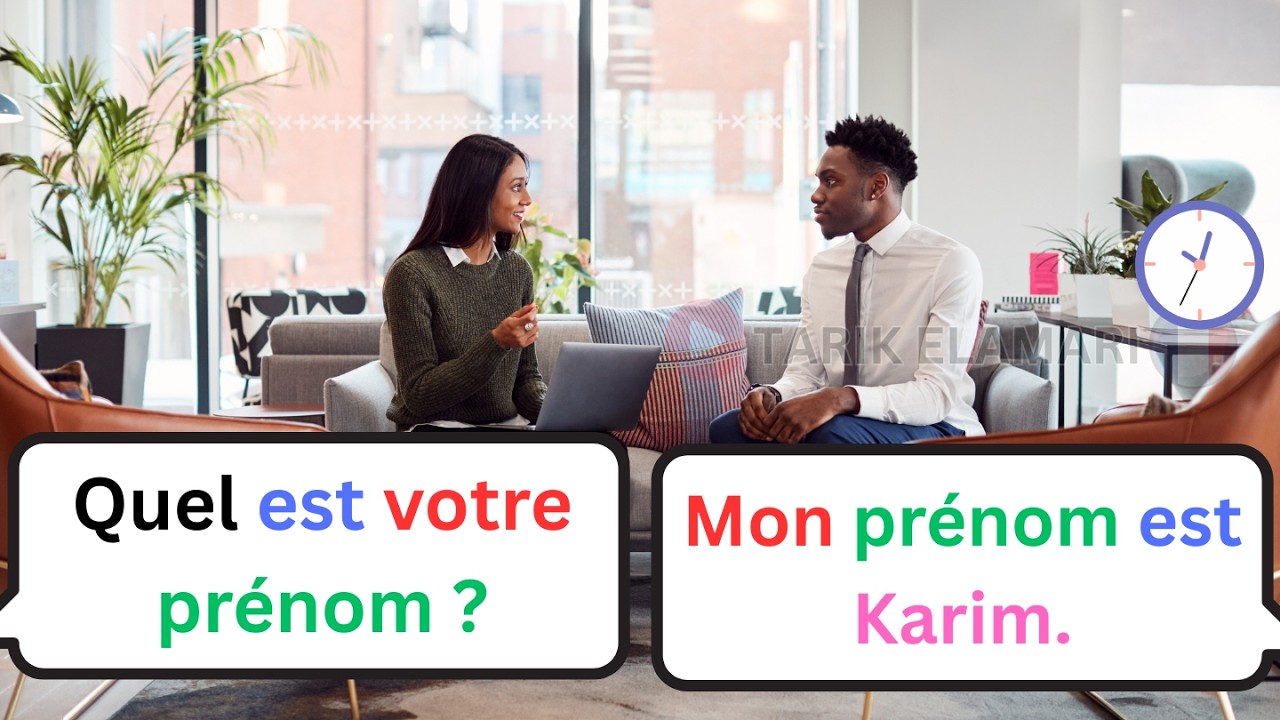 100 Dialogues Simples pour un Entretien d'Embauche en Français (Niveau ...
