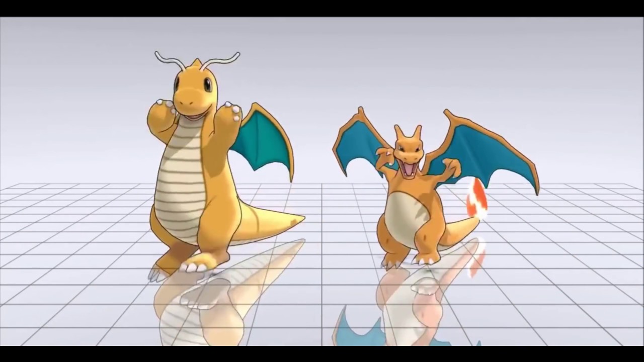 Dragonite Charizard dancing - PSY Daddy Feat - YouTube