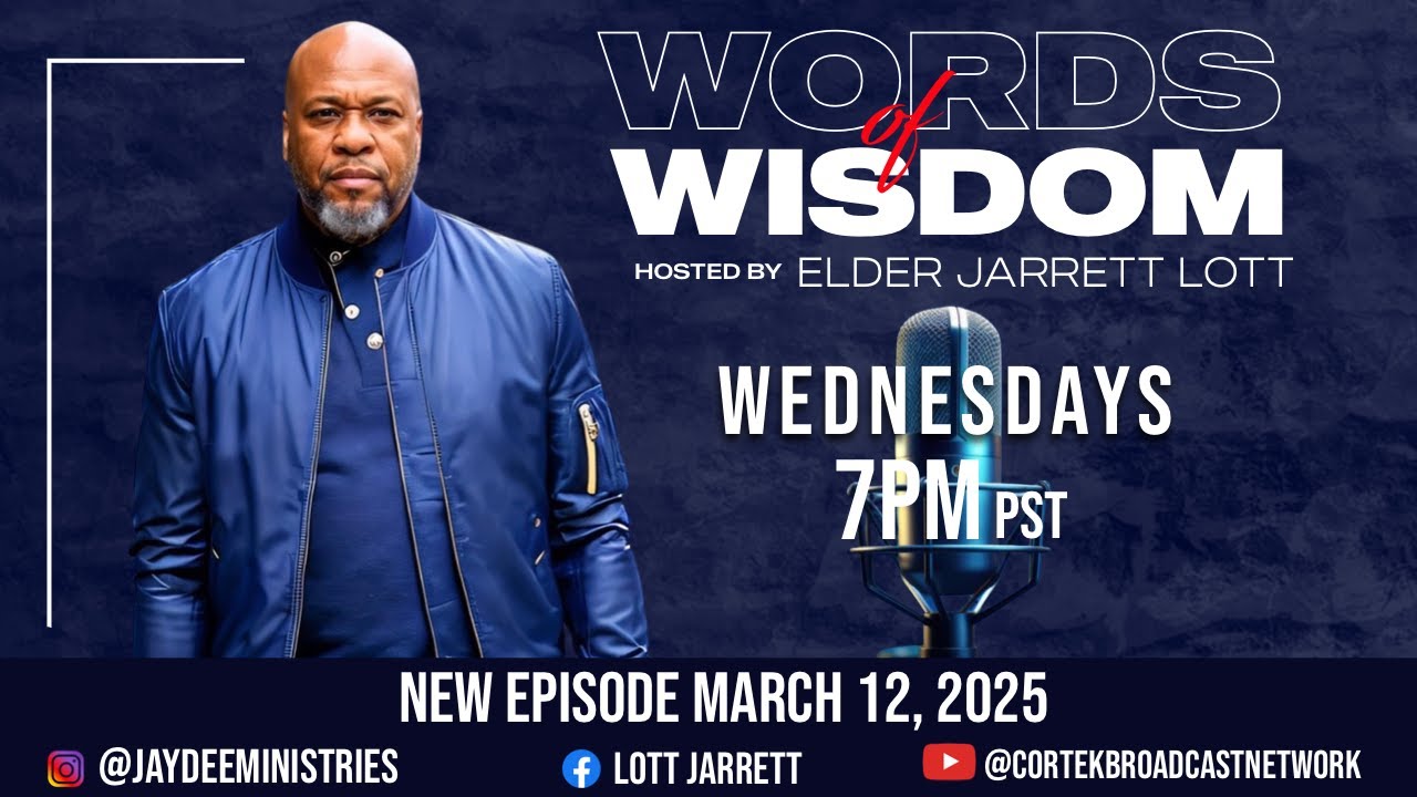 Words of Wisdom w/Elder Jarrett Lot “The Power of Purpose” - YouTube