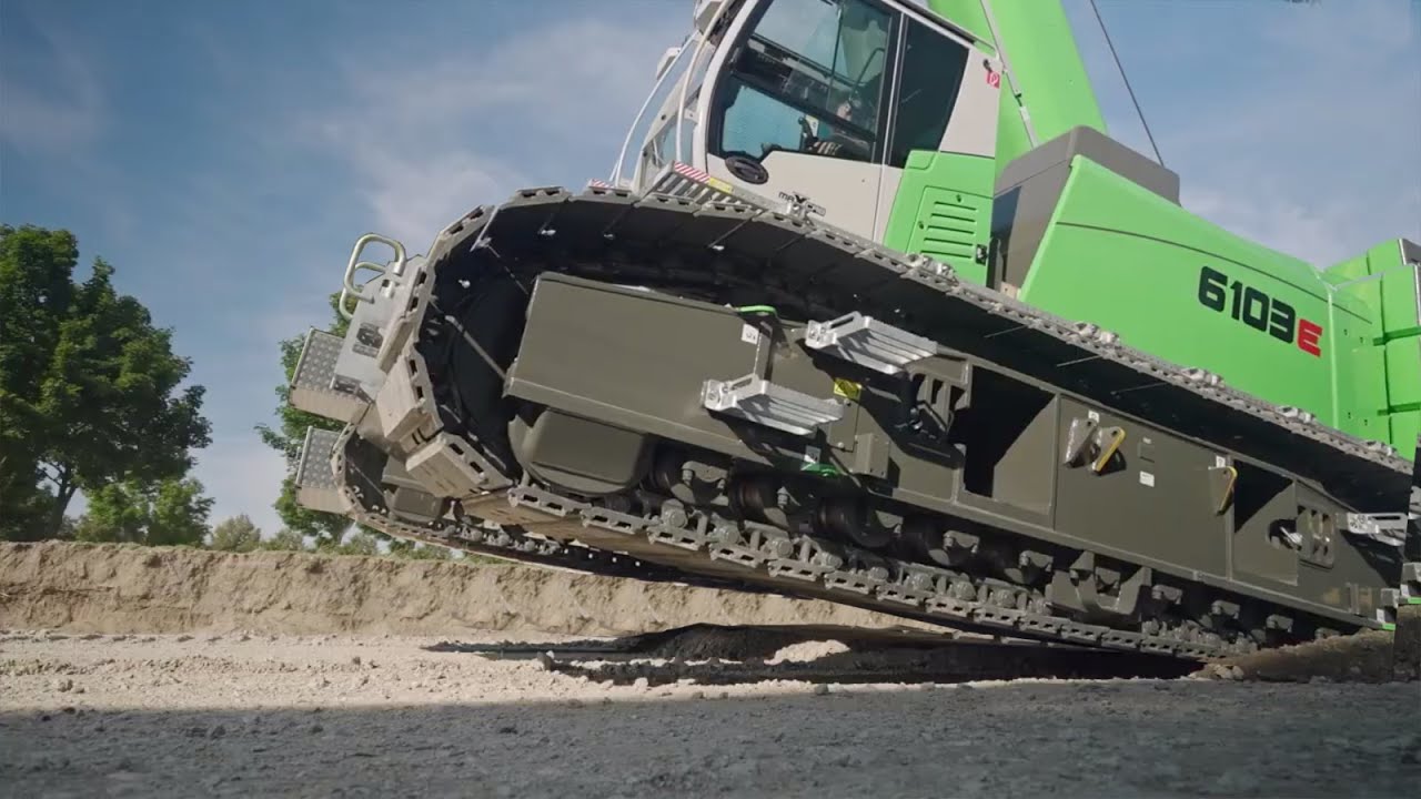 Crane Of The Day Episode 145 | Sennebogen 6103 E - YouTube