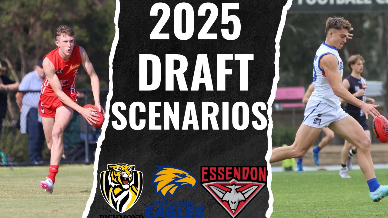 SHARP & DUURSMA TIGERS?! | 3 X DRAFT SCENARIOS for WCE, RIC, ESS - YouTube