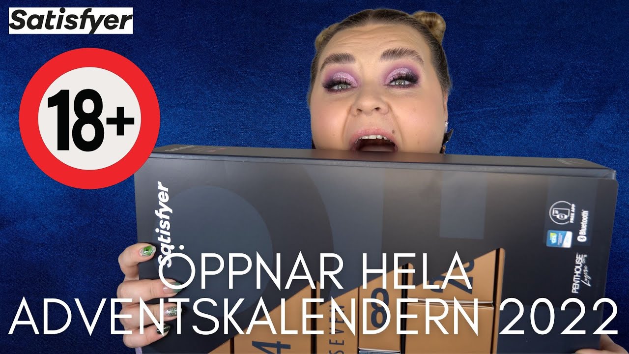 ÖPPNAR SATISFYER DELUXE ADVENTSKALENDER 2022 - YouTube