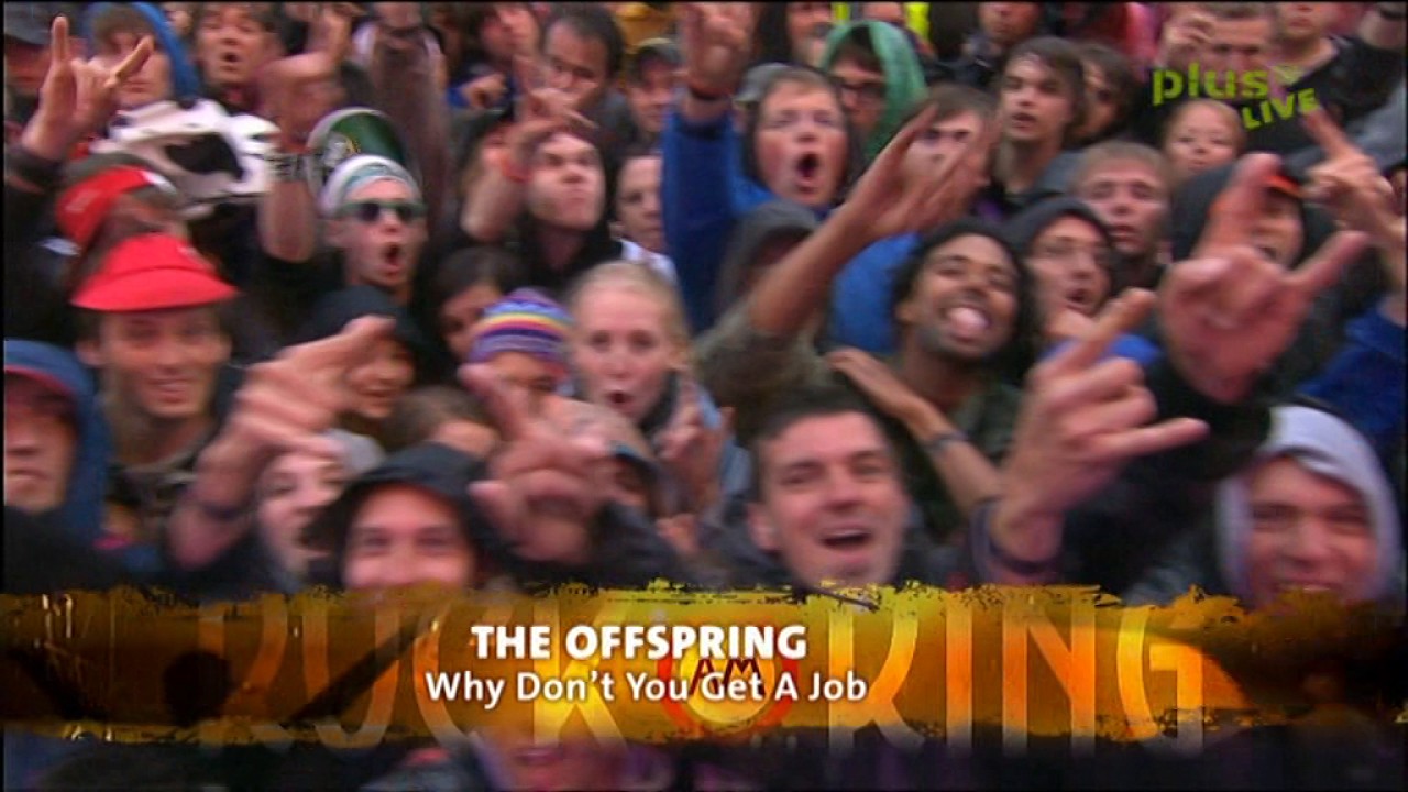 The Offspring Why Don't You Get A Job Live Rock am Ring 2012 - YouTube