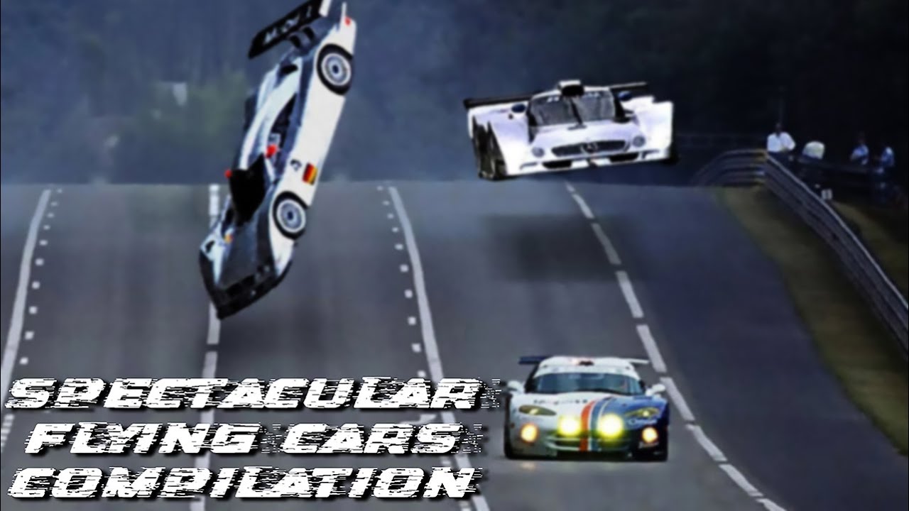 INSANE Race Cars Going Airborne on the Racetrack Compilation #flyingcar ...