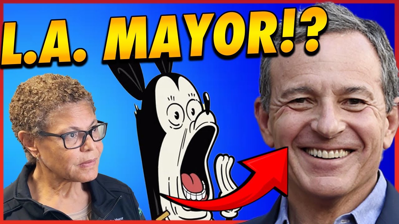 Bob Iger Replacing LA Mayor Karen Bass? Congressman Claims Talks Have ...