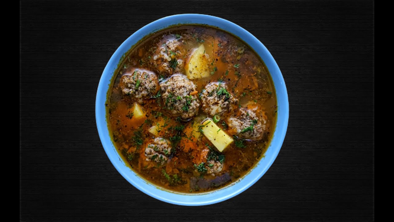 Russian Teftelniy Soup | How to make homemade meatballs | How to make ...