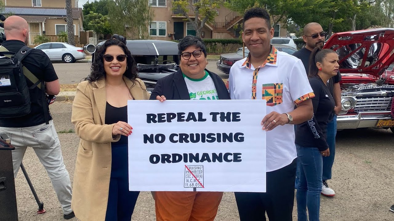 National City California takes down anti-cruising ordinance - YouTube