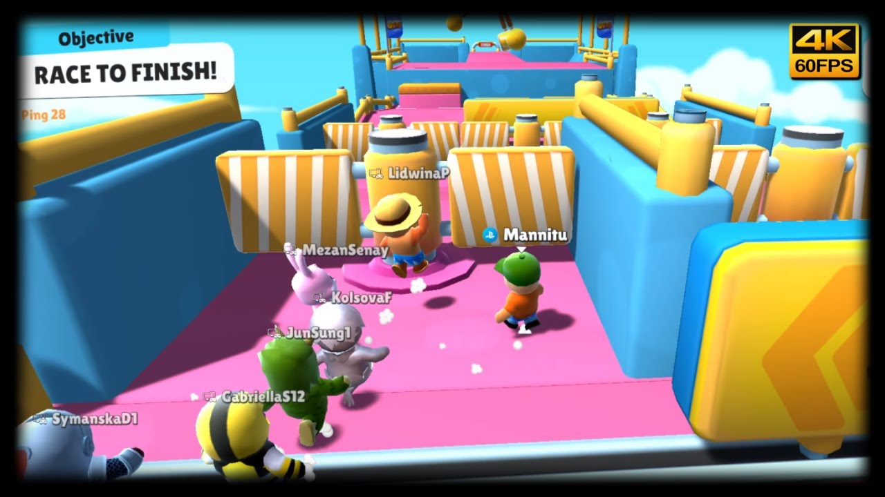 Stumble Guys BETA (PS5) Gameplay - YouTube