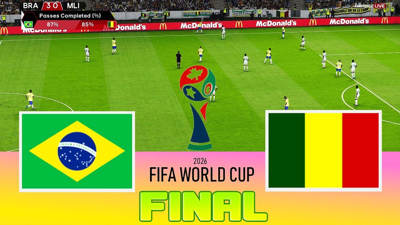 BRAZIL vs MALI - Final FIFA World Cup 2026 | Full Match All Goals ...