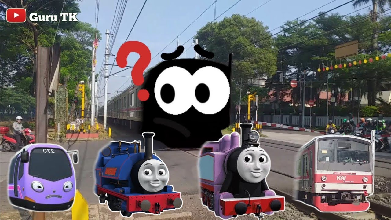 AYO TEBAK GAMBAR KERETA API LUCU GOYANG AJOJING.. #keretaapi - YouTube