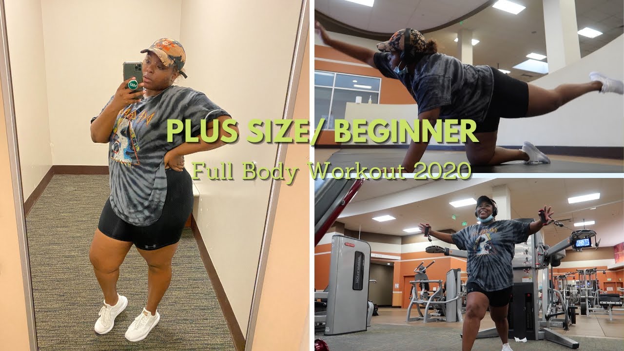 PLUS SIZE FULL BODY WORKOUT| Beginners Workout at the Gym (2020) - YouTube