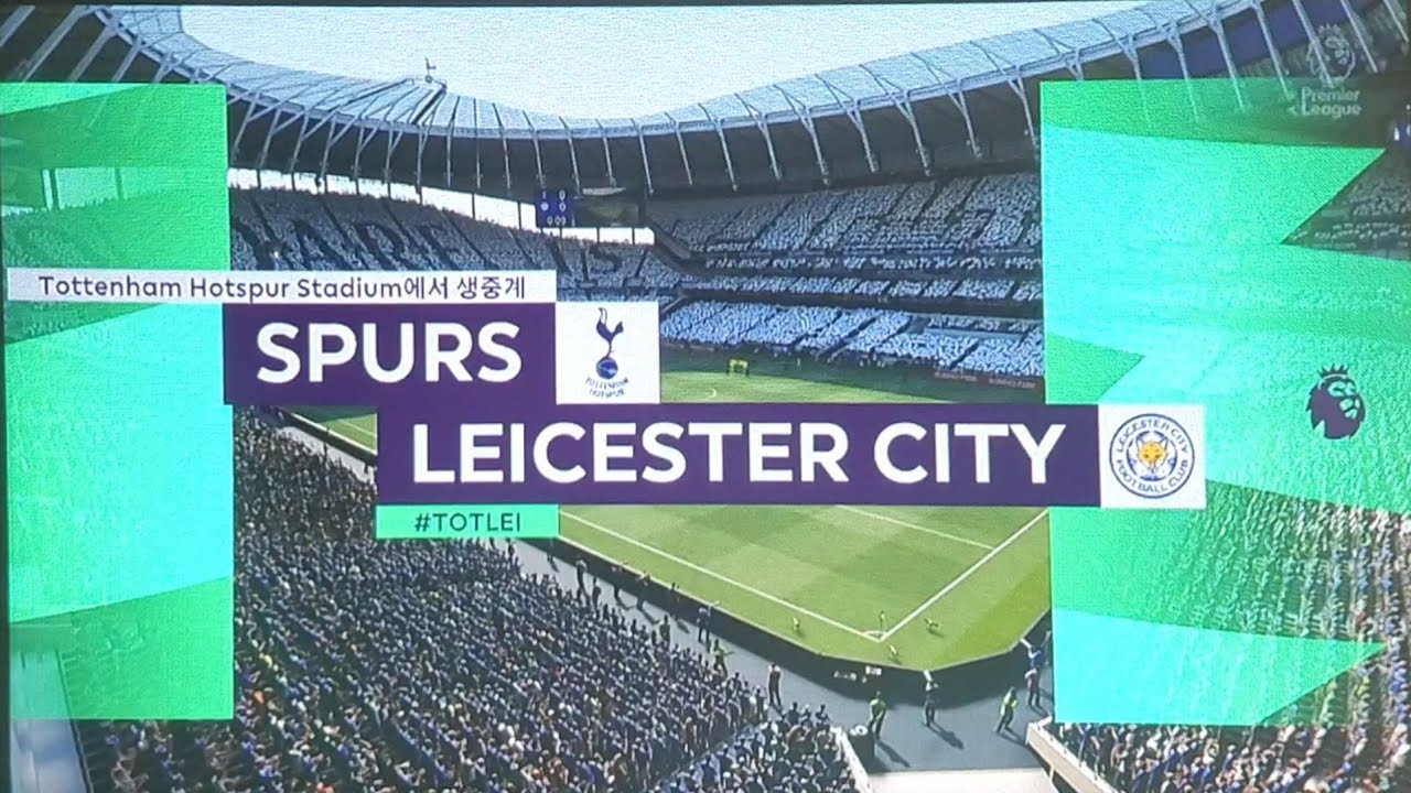 [굿짱TV] PL (토트넘 vs 레스터) 35R 피파22로 미리보기 - YouTube