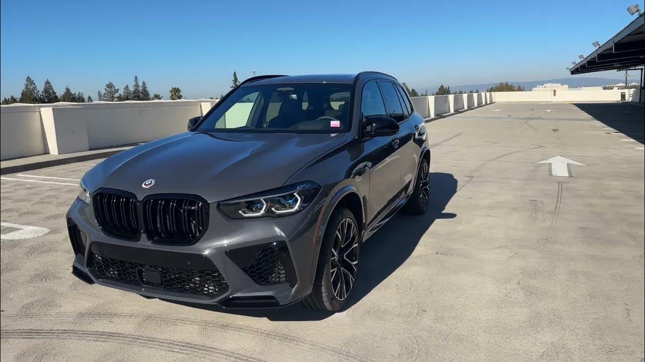 Tour the 2023 X5 M Competition in individual Brands Hatch Grey | 4K - YouTube