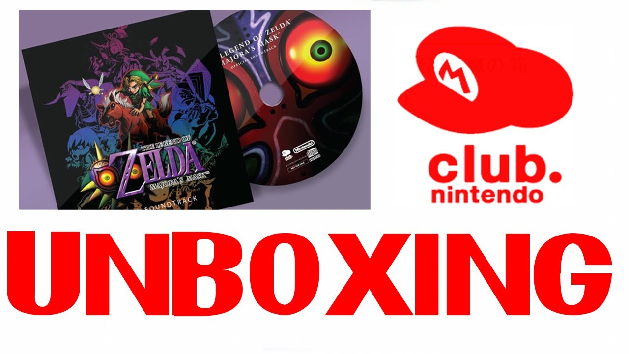 Club Nintendo: Zelda: Majora's Mask Soundtrack UNBOXING! - YouTube