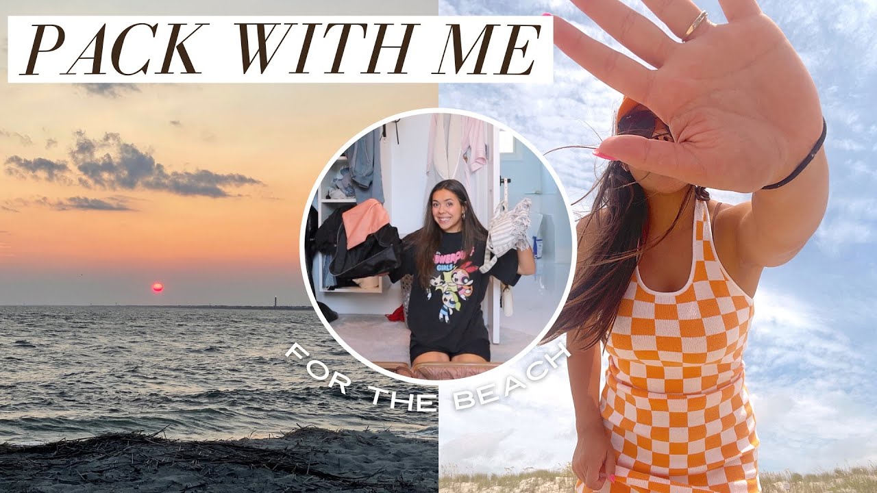 PACK WITH ME | summer essentials 2021 - YouTube
