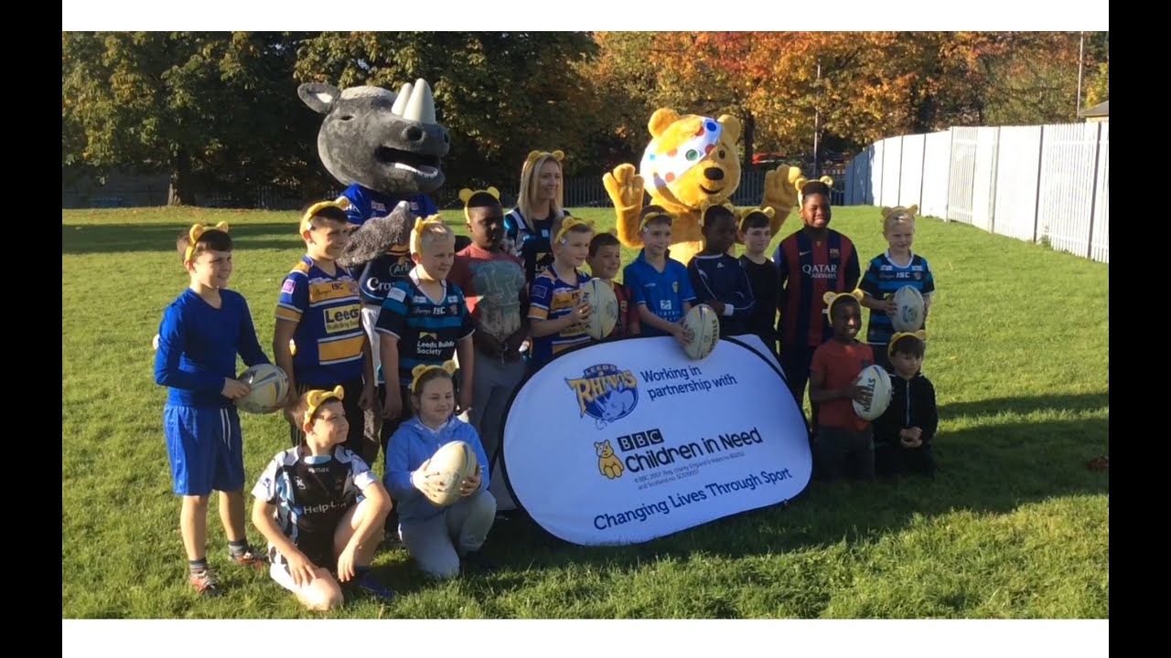 Leeds Rhinos Foundation and Children In Need's 'We Are Rhinos' Project ...