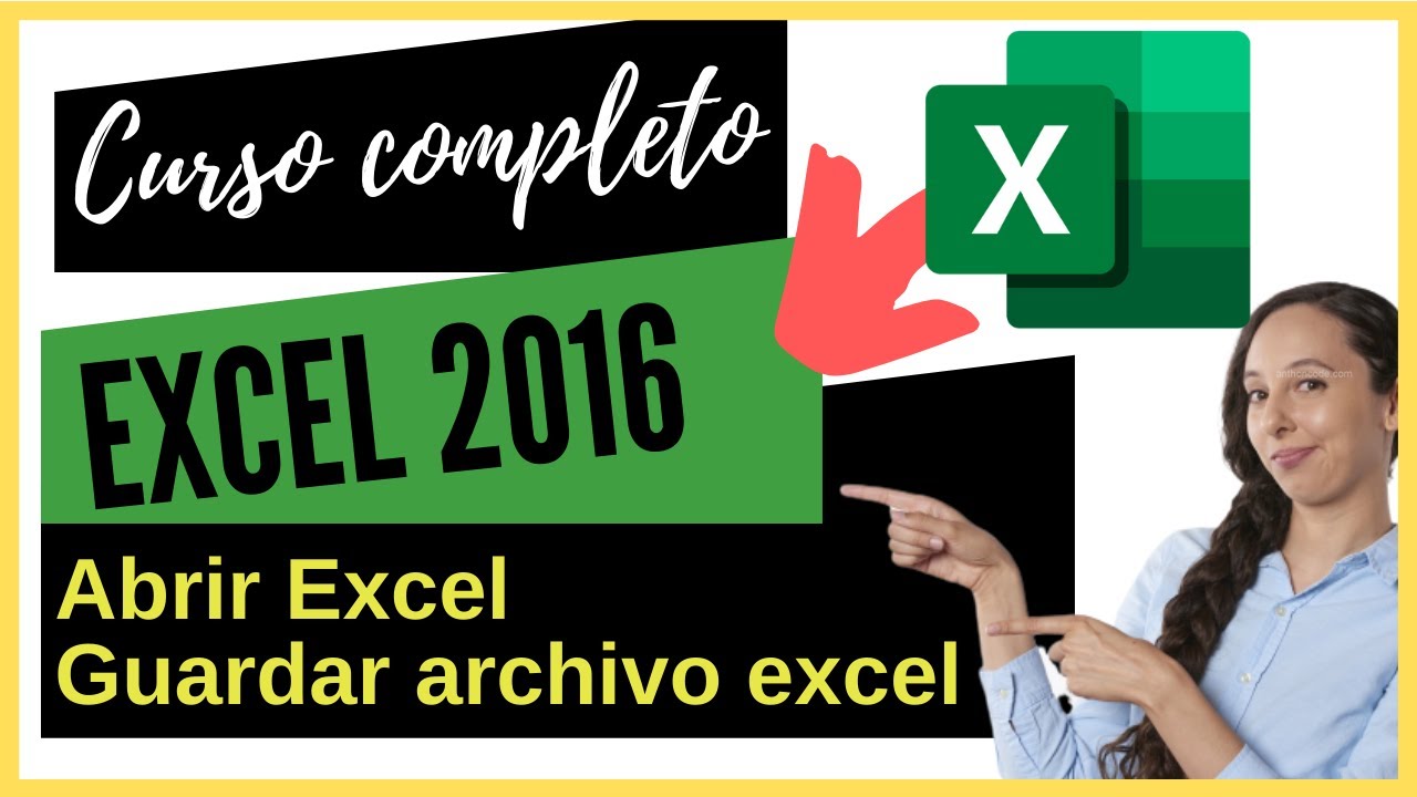 🔴COMO ABRIR EXCEL Y CÓMO GUARDAR ARCHIVO DE EXCEL - año 2019 - YouTube