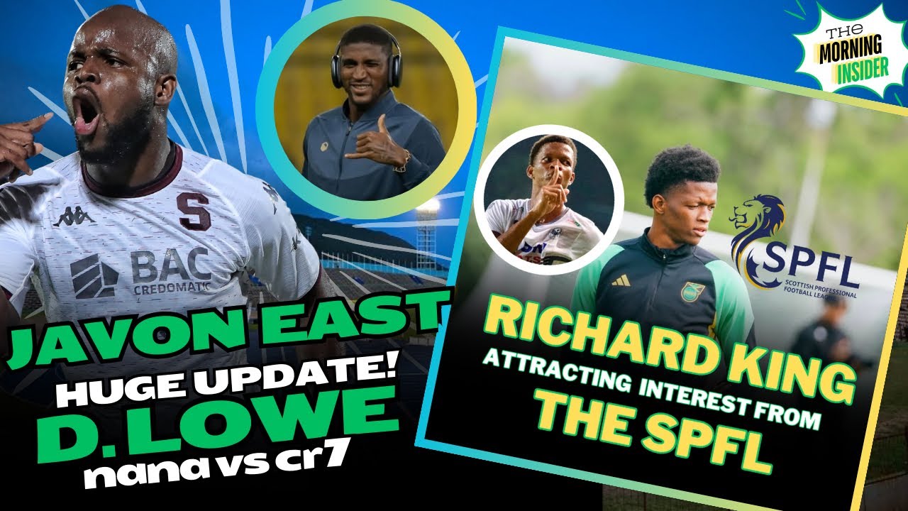 RICHARD KING TO THE SPLF? 📰 JAVON EAST CONTRACT UPDATE📰 D.LOWE VS CR7 ...