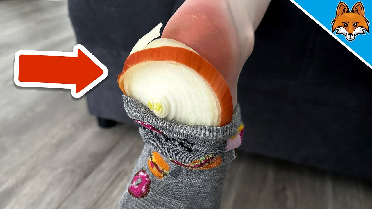 Put an Onion in your Sock and WATCH WHAT HAPPENS💥(Ingenious Trick)🤯 ...