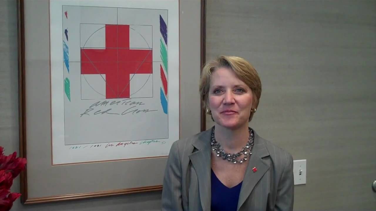 Fran Edwardson Thanks Red Cross Volunteers - YouTube