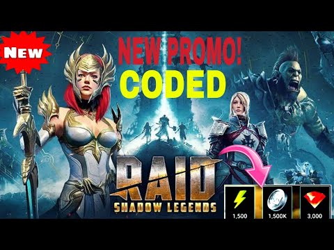 🔥ALL NEW🔥PROMO CODES FOR RAID SHADOW| RAID SHADOW LEGENDS CODES| RAID ...
