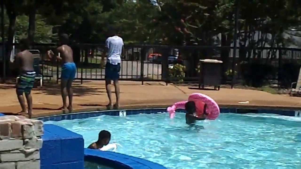 The Three New Kids in Memphis Pool Back Stand:The Fun and Adventure Act ...