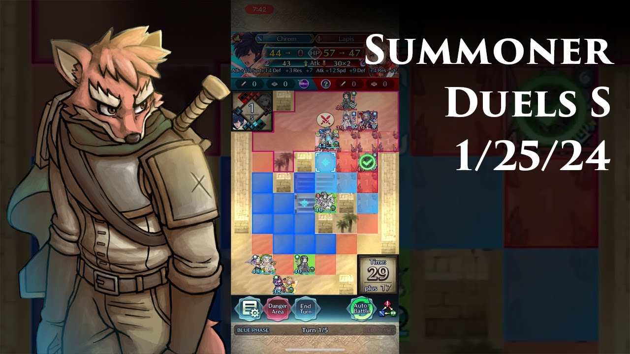 Summoner Duels S 1/25/24 (Fire Emblem Heroes) - YouTube