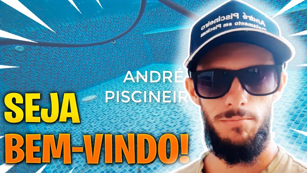 INTRO Andre Piscineiro Limpeza e Manuteção de Piscinas - YouTube