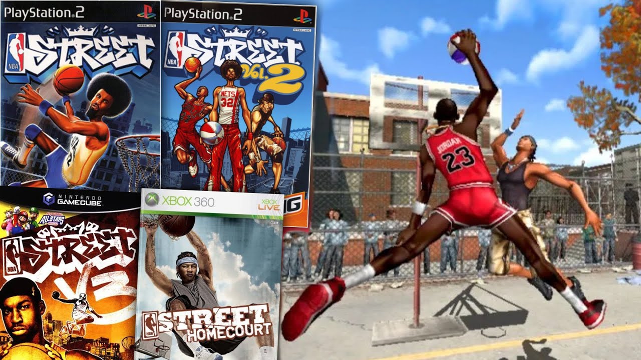 I played EVERY NBA Street Game in 1 video - YouTube