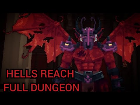 Minecraft Lands of Legends: Hells Reach Full Dungeon and Bosses ( 1.20.4 Server ) - YouTube