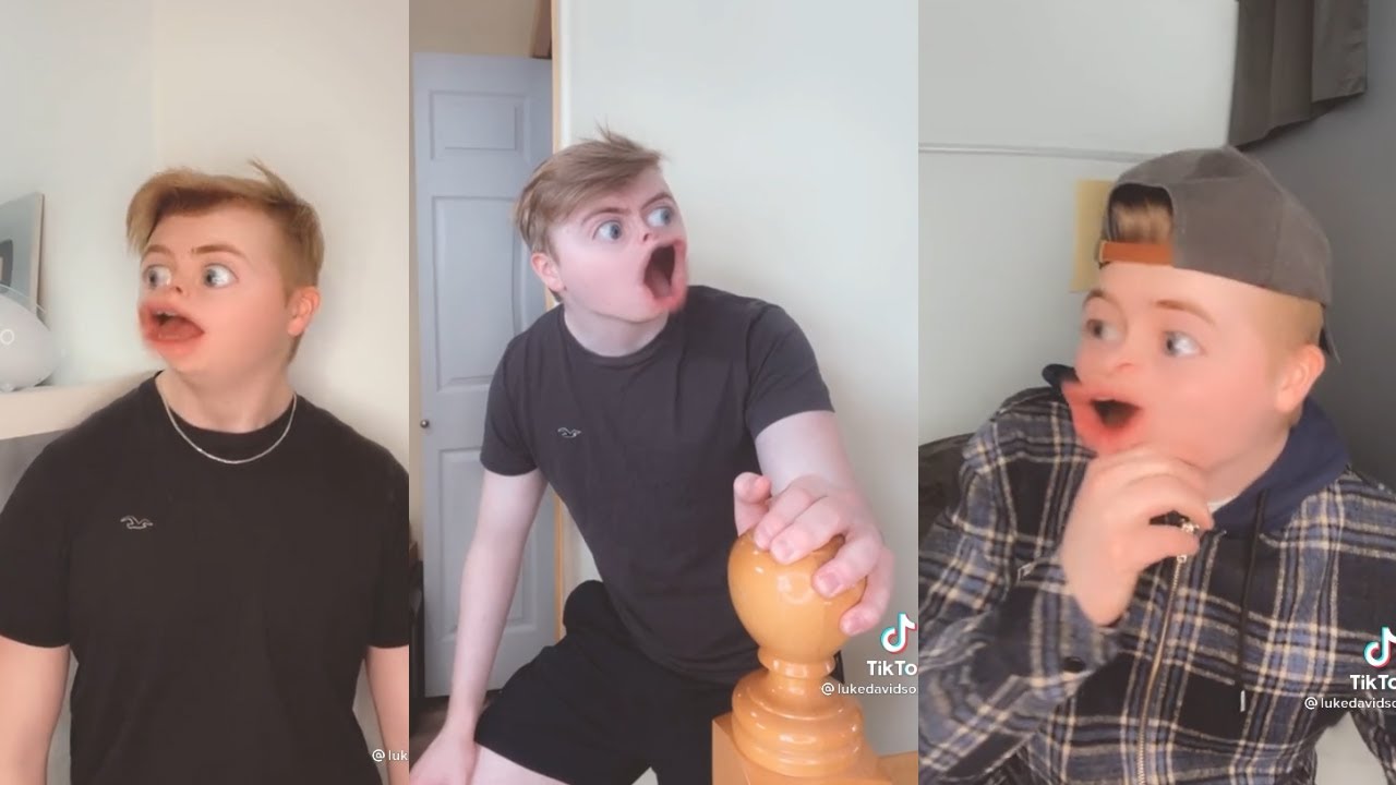 Luke Davidson - Funny 9 year old me - Tiktok Trends - YouTube