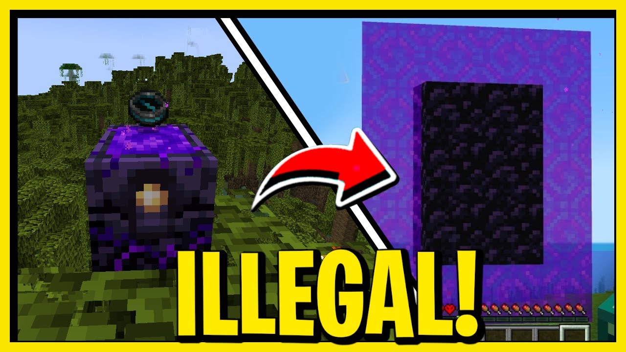 👉ILLEGAL Minecraft Items 👈To Obtain In HARDCORE - YouTube