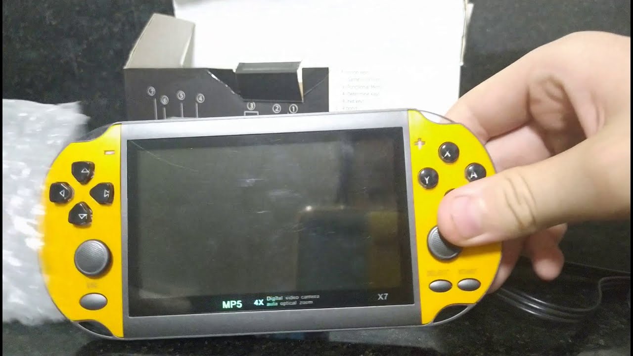 Unboxing do VídeoGame retro: MP5 X7 - YouTube