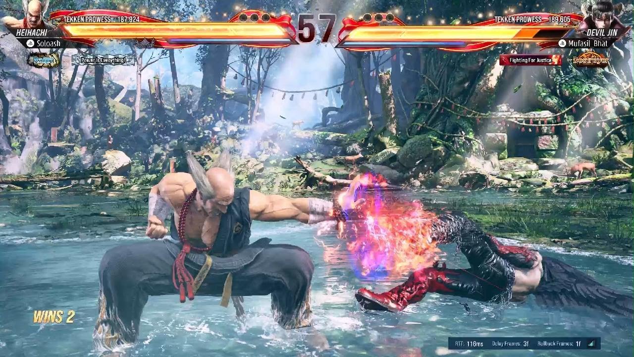 TEKKEN8 ft2 with soloash's strong heihachi vs my Devil Jin - YouTube