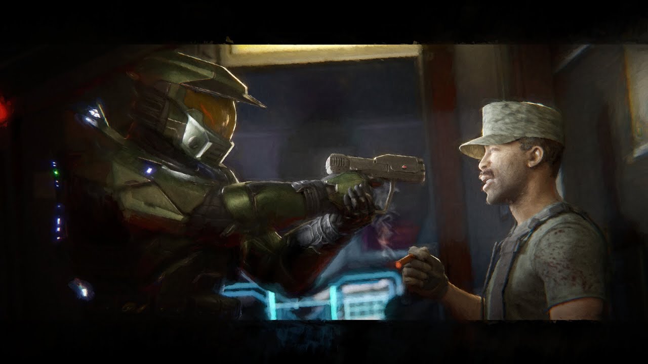 Master Chief and Johnson Being Best Friends - YouTube