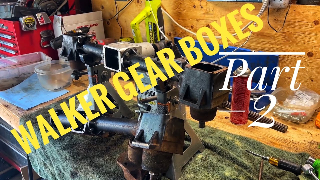 Walker gearbox swap - YouTube