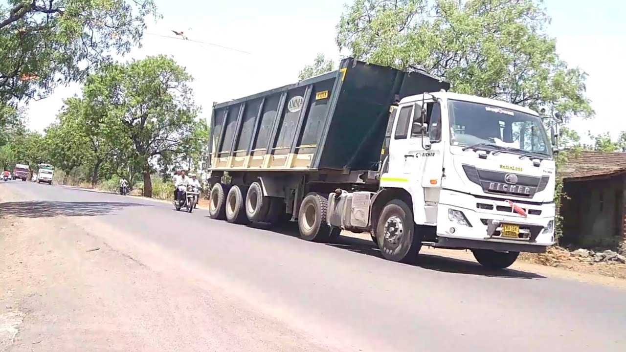10 Chakka 16 Chakka Tata Aur 18 Chakka Eicher Big Dumper Jate Huye 😲 ...